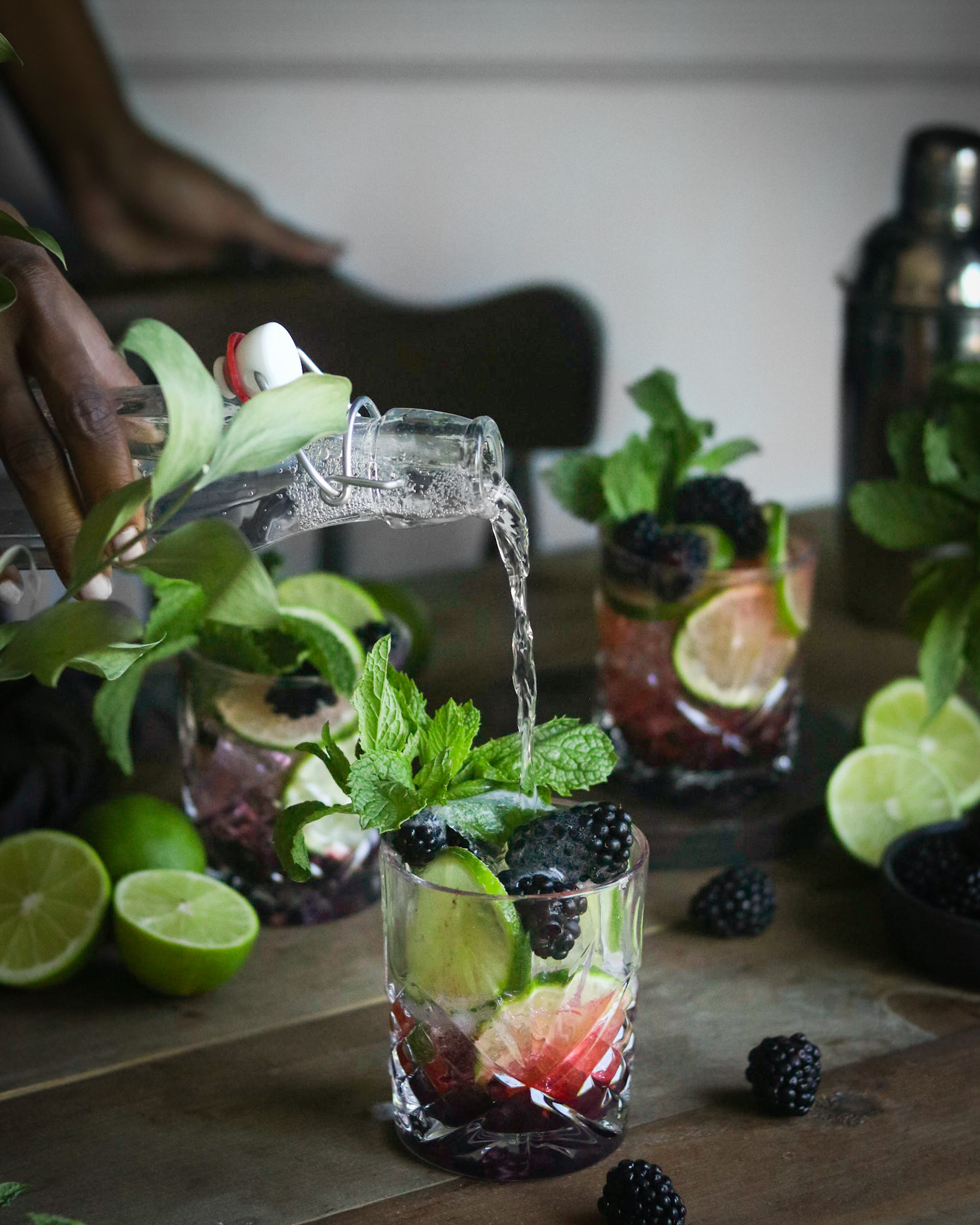 Blackberry Mojito – Peaches 2 Peaches