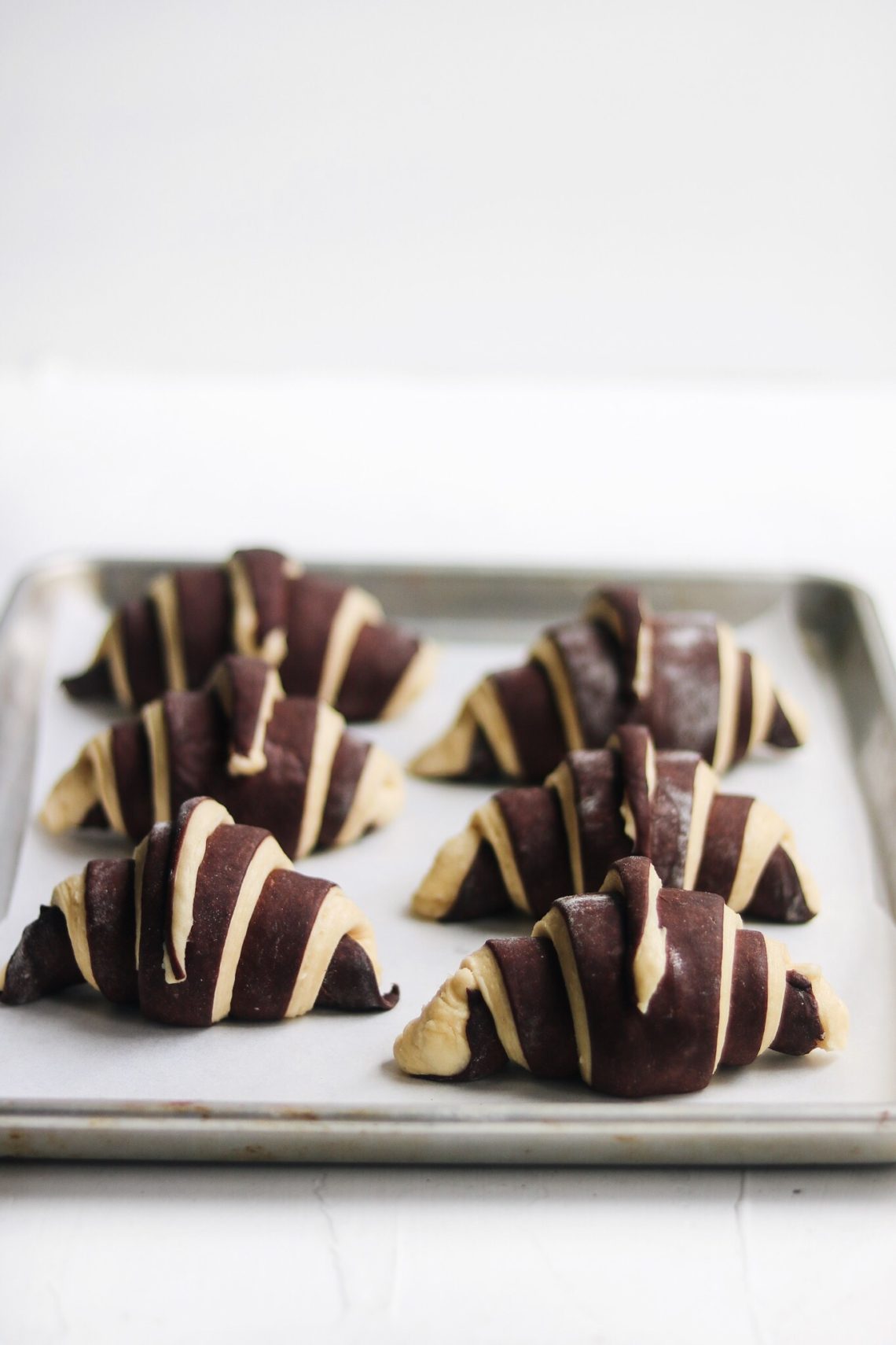 Bi-Color Chocolate S’mores Croissants – Peaches 2 Peaches