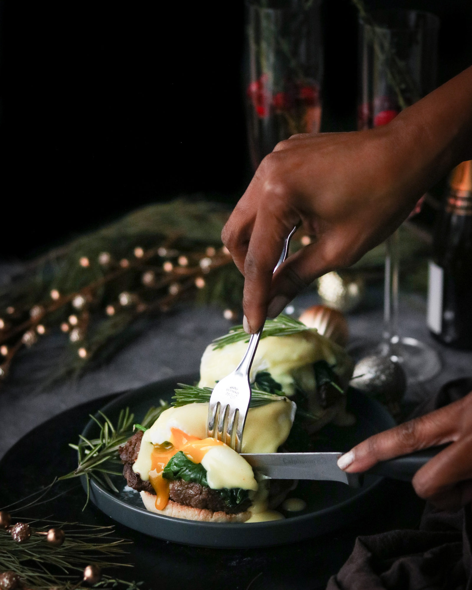 Filet Mignon Eggs Benedict – Peaches 2 Peaches