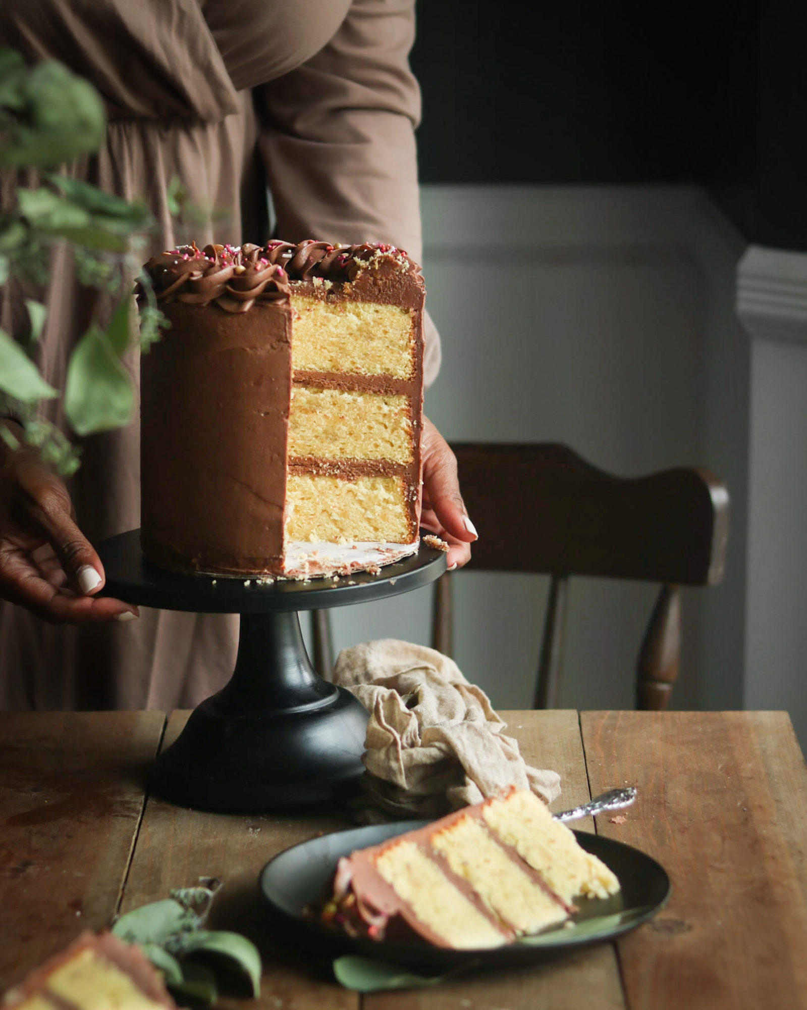 Yellow Layer Cake – Peaches 2 Peaches