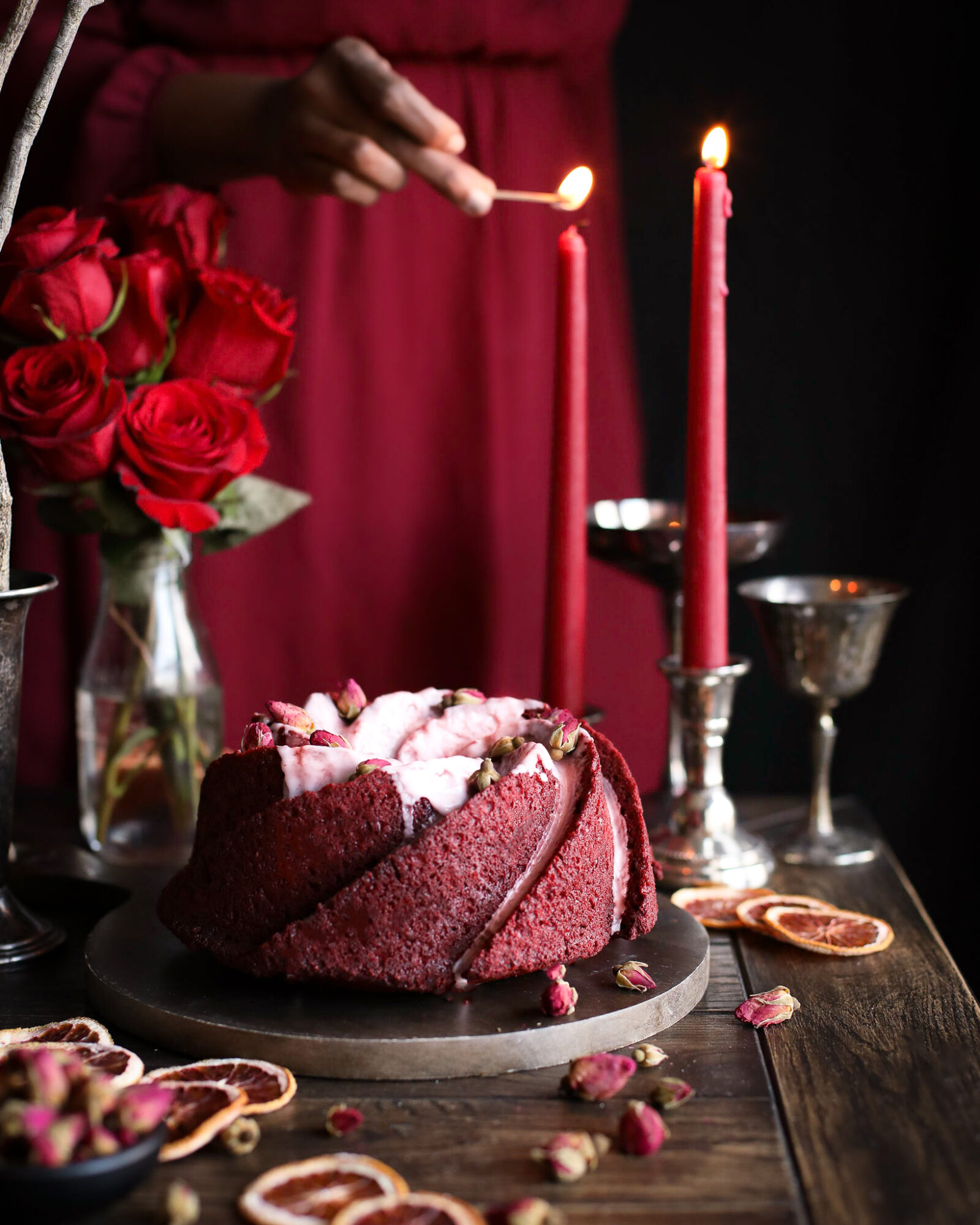 Red Velvet Blood Orange Bundt Cake – Peaches 2 Peaches